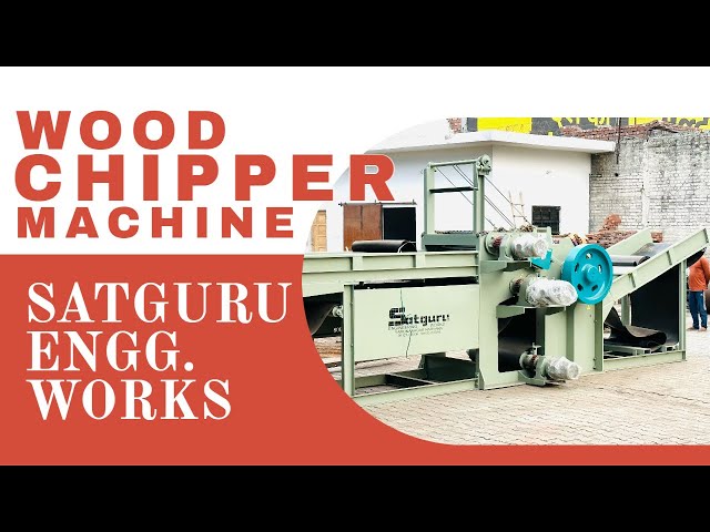 Wood Chipper Machine - 3000 kg/hr Heavy Duty Veneer Waste Chipper ...