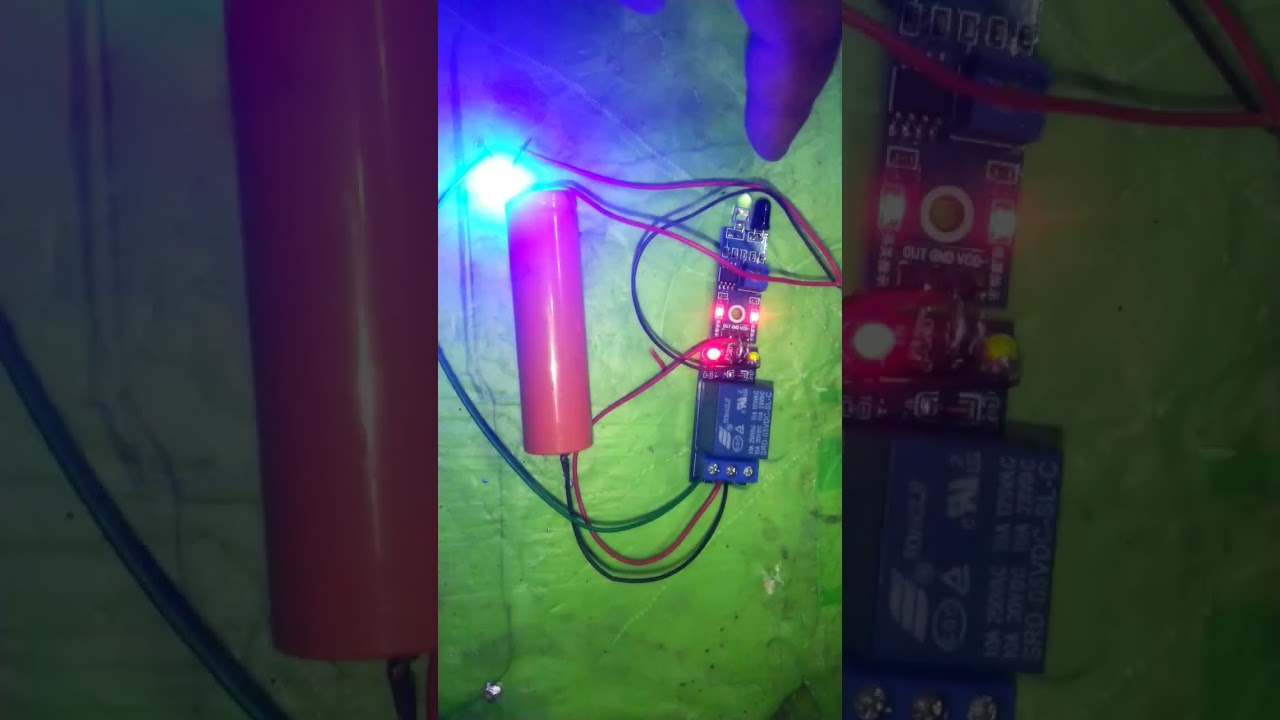 IR sensor work for home 3D model.
