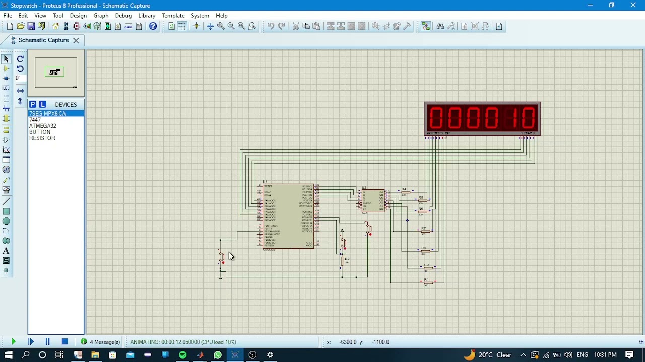 Embedded Project: Stopwatch System
