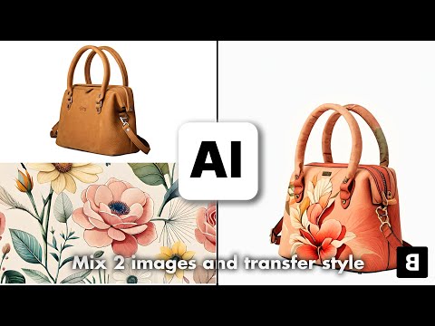 Blend and Mix 2 Images and transfer the style from one to the other - Blend and Mix 2 Images AI