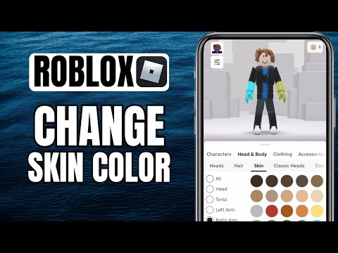 How To Change Skin Color On Roblox | Change Body Color In Roblox