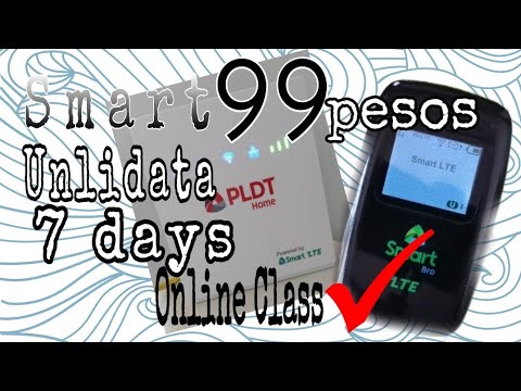 SMART UNLI DATA 99 for 7 days