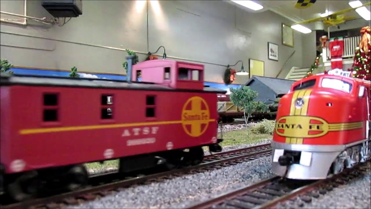 Ho Scale ATSF F7 Freight