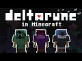 DELTARUNE in Minecraft - FULL MAP - v0.5 [1.17.1] Minecraft Map
