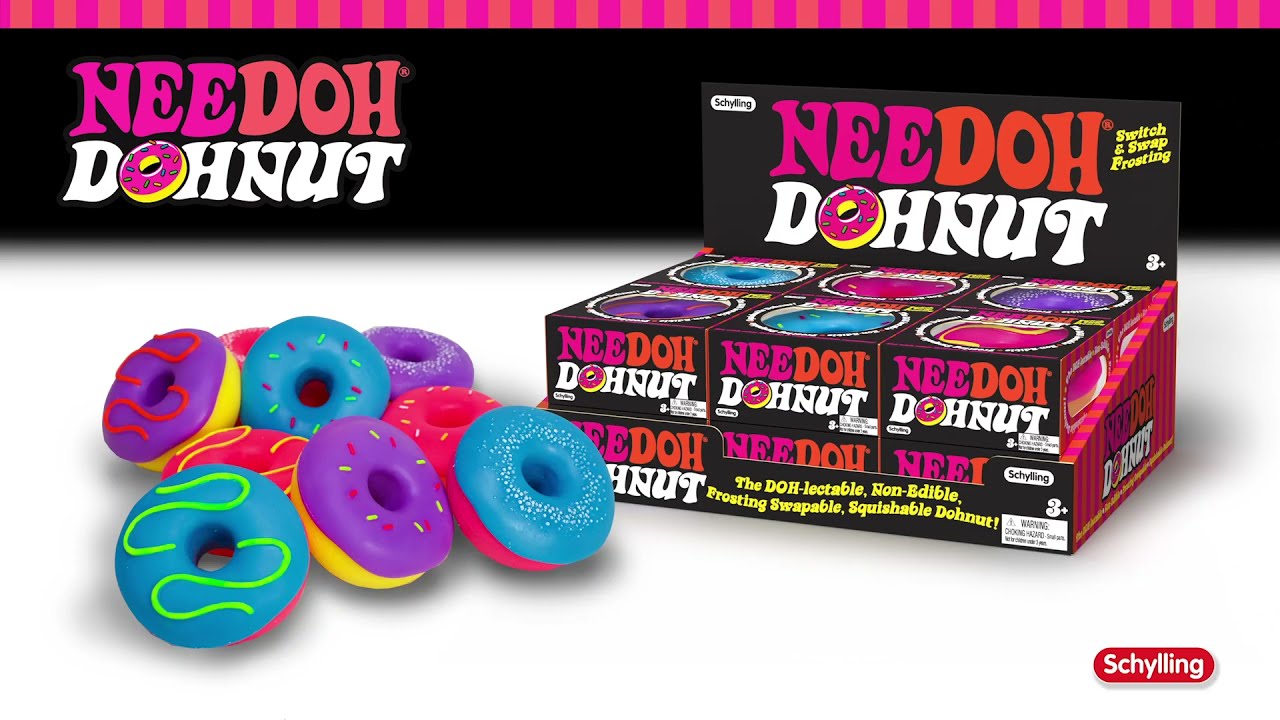 Schylling NeeDoh Dohnuts