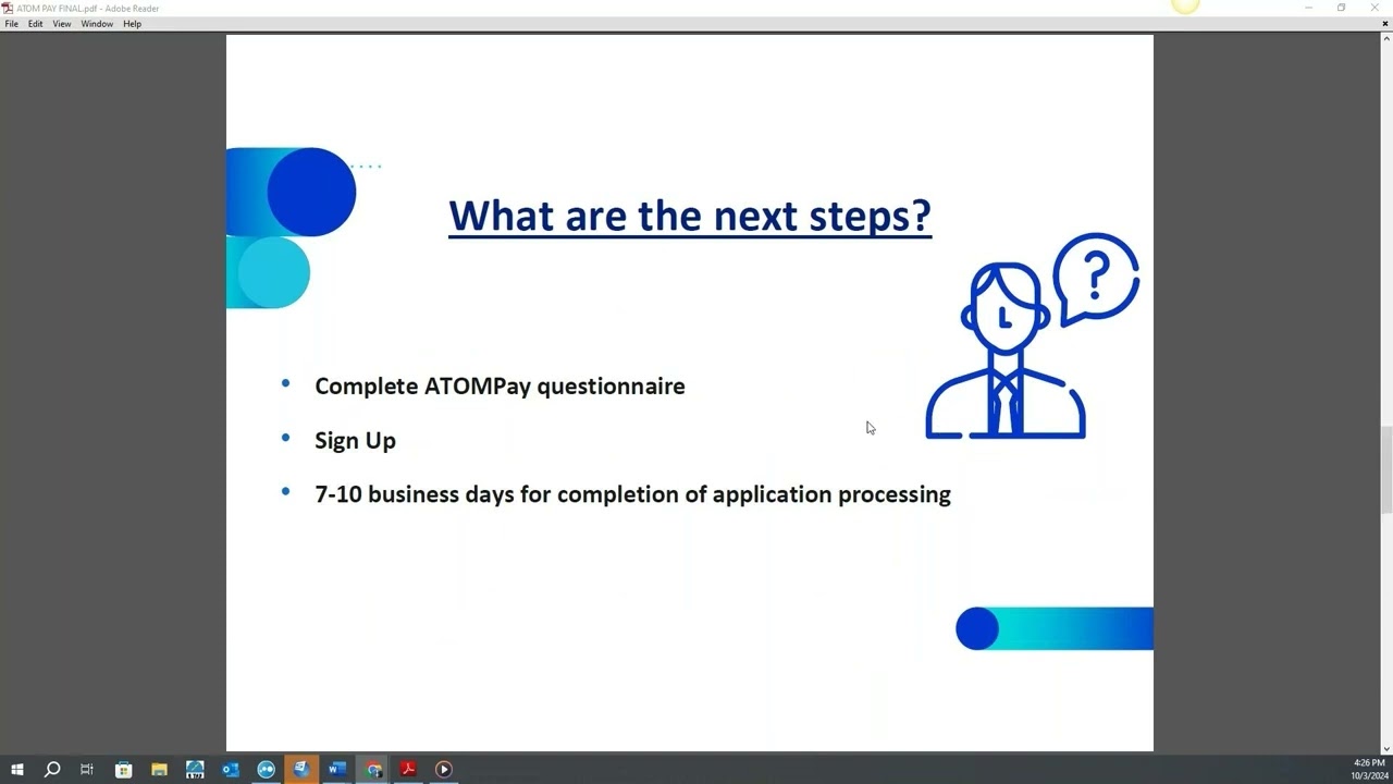 Introduction to ATOMPay