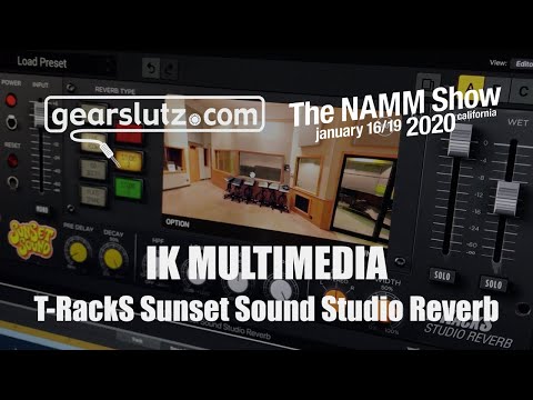 IK Multimedia T-RackS Sunset Sound Studio Reverb recreates iconic ...