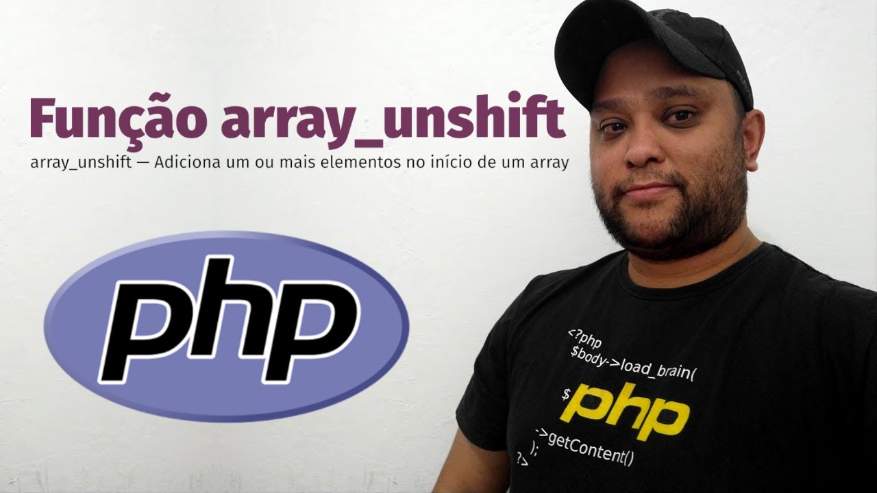 Função array_unshift do PHP