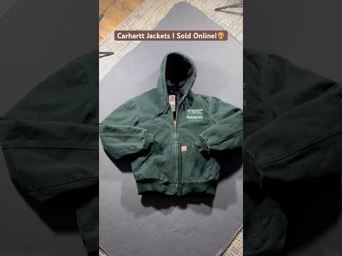 Carhartt Jackets I Sold Online! #ebayseller #thrifting #garagesale #bolo #vintage #duckcanvas #go