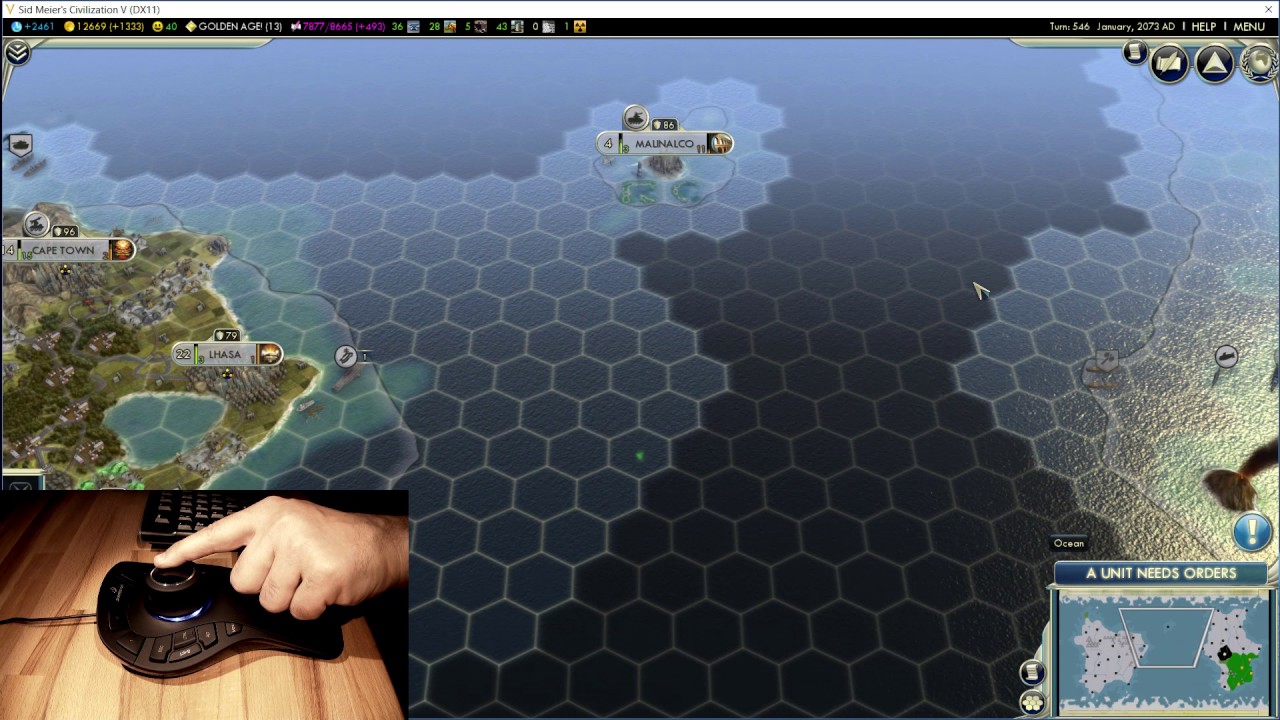 Configuring ControlMyJoystick for Civilization 5