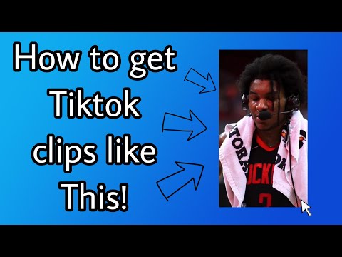 How to get Sport clips for your TikTok videos on your phone!!!