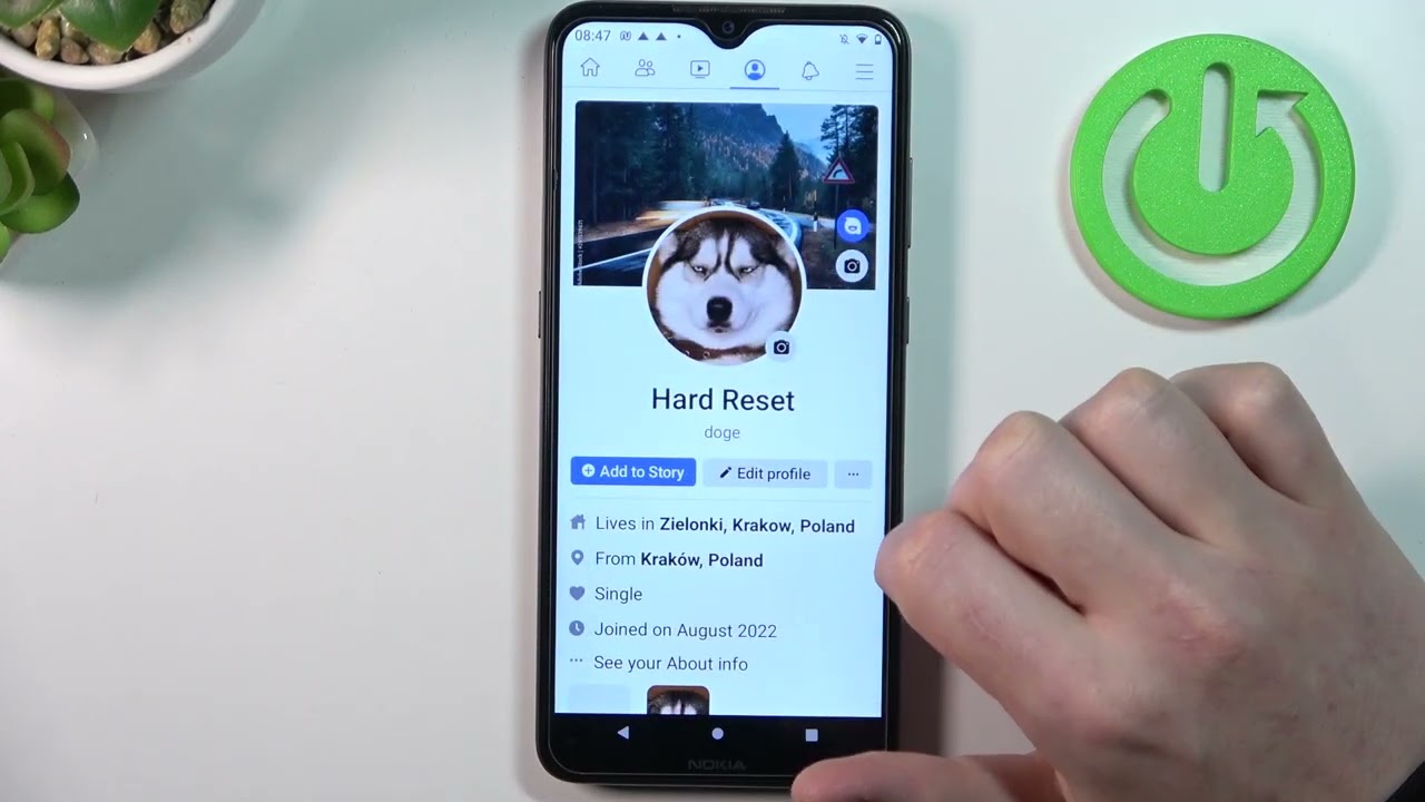 Facebook - How To Edit Profile