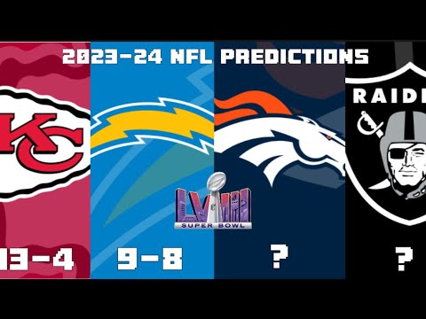 2023-24 NFL Predictions (Regular Season Records + Super Bowl Champ)