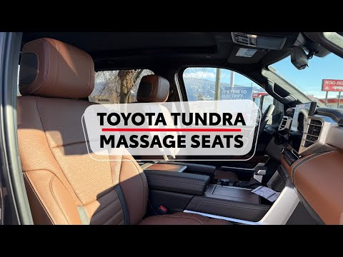 2025 Toyota Tundra Massage Seats – Comfort at Your Fingertips!