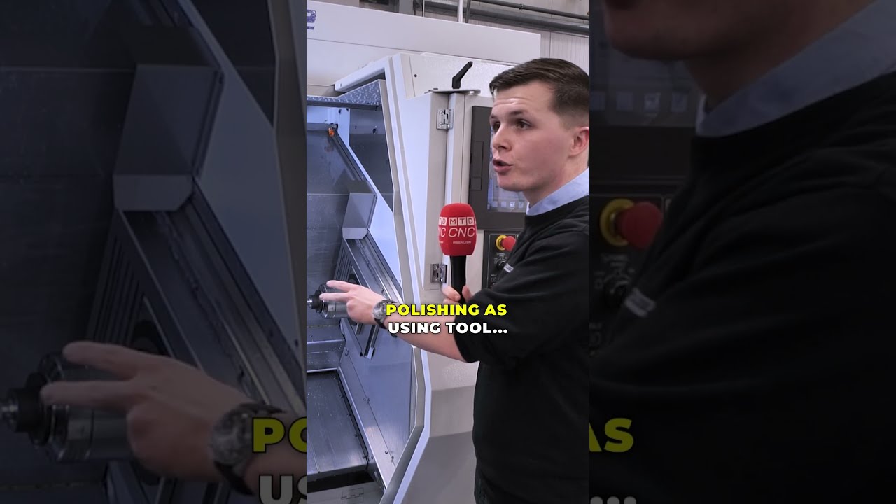 How did they machine this medical part in one setup?