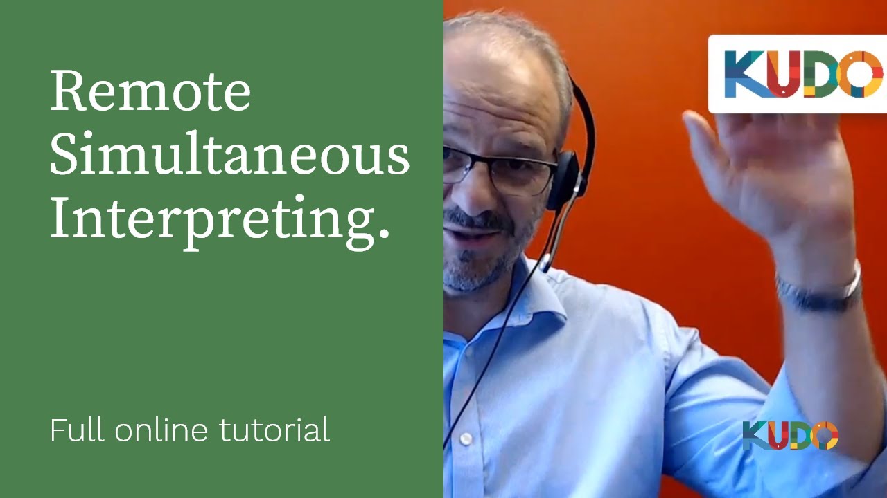 Remote Simultaneous Interpreting. Full online tutorial