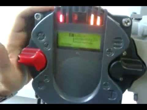 Schiebel Actuator operation with SmartControl