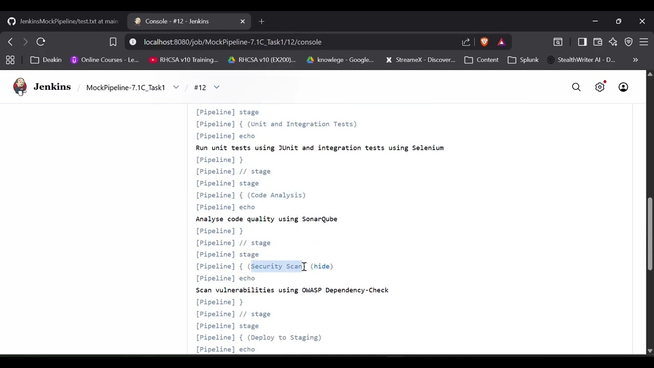 Task 1- Github Integration 