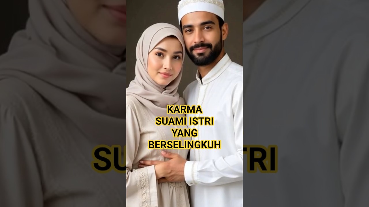 KARMA SUAMI ISTRI YANG BERSELINGKUH  ||  #ustadzadihidayat #islam #shorts
