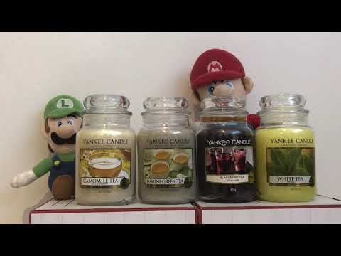 Yankee Candle Special Collection Review: “Tea” (CAMOMILLE, JASMINE GREEN, BLACKBERRY AND WHITE TEA)