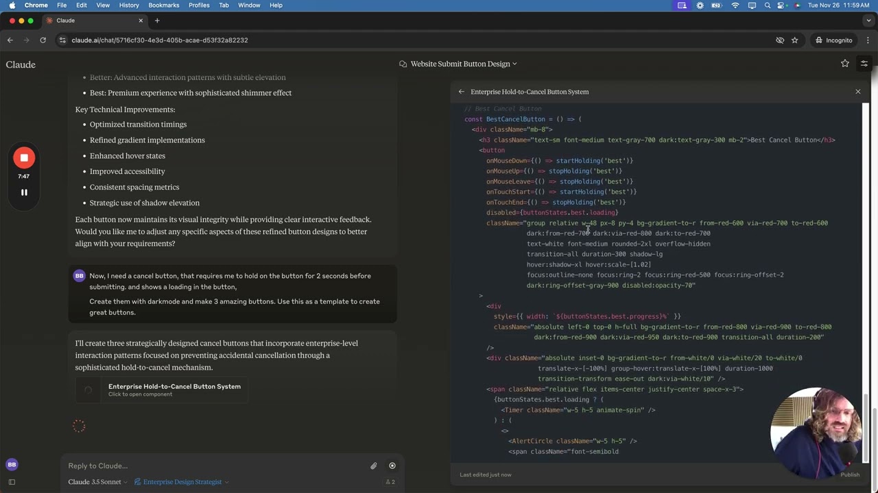 AI Button Design From Boring to Brilliant in 3 Steps 🎨