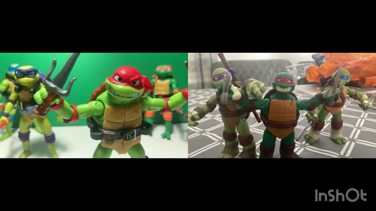 Old version vs new version “You’ve got a rage problem raph”
