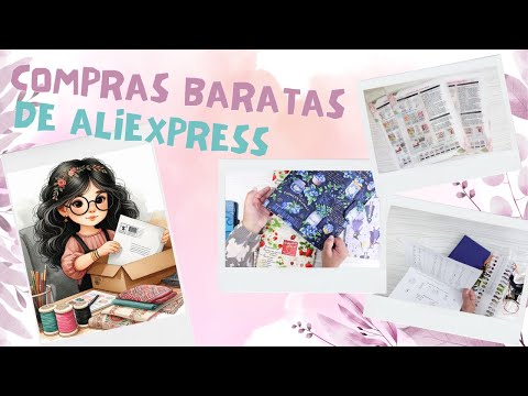 Compras baratas de aliexpress, kits, telas y más #bordado #crossstitch #puntodecruz #flosstube