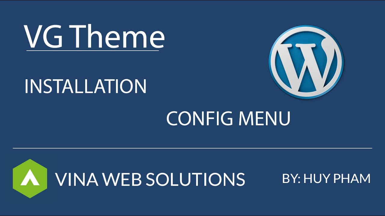 [VG Theme Documentation] Config Mega Menu