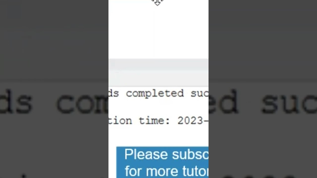 Create Database in MS SQL Server | #sql #beginners #mssql #tutorial #shorts #ytshorts #tutorialvideo