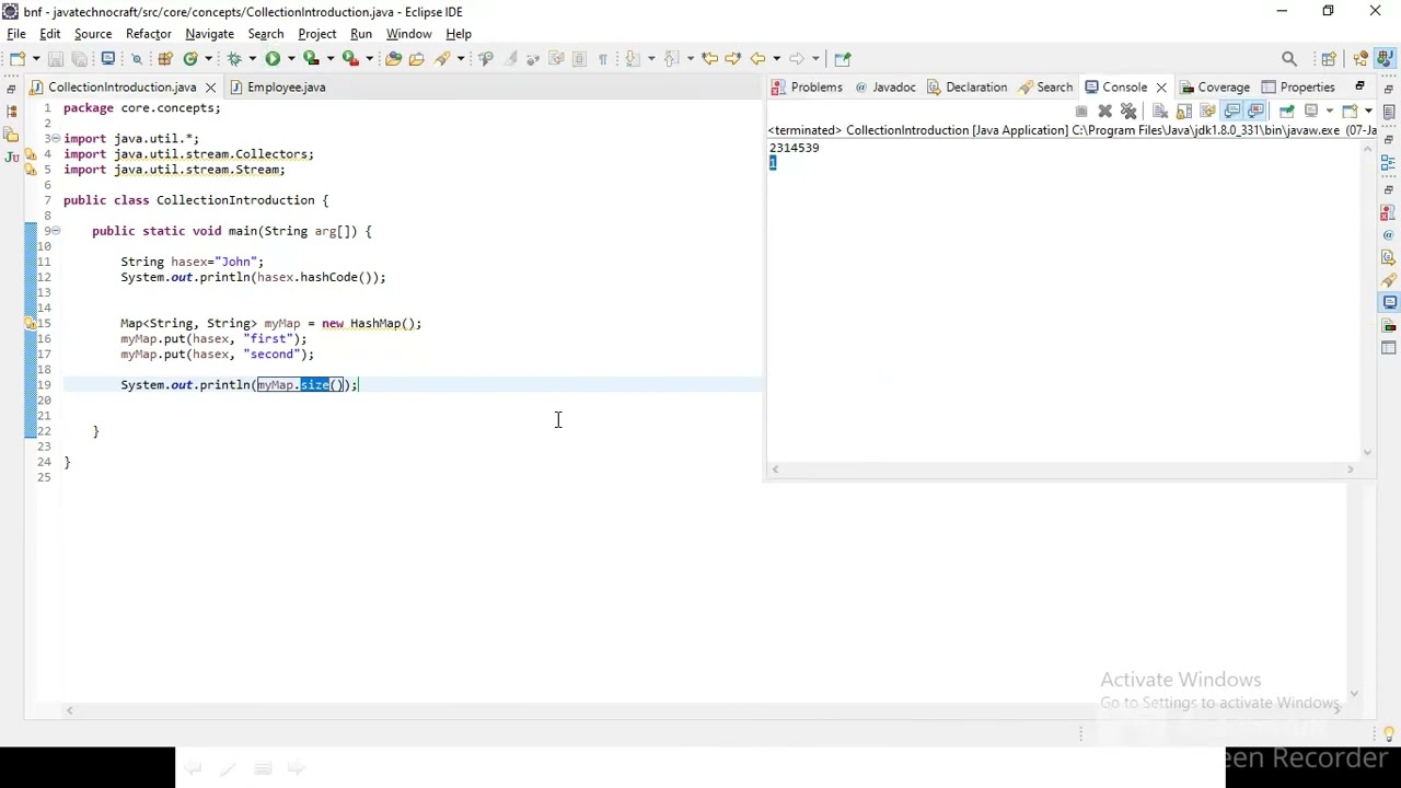 Java Data Structures- Hash Code - Collisions - Part 1