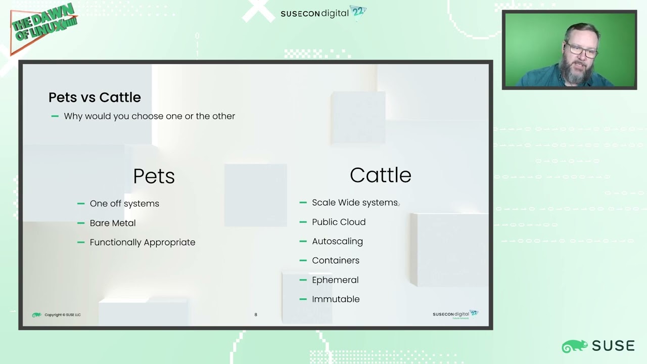 Pets  vs  Cattle   Managing Systems effectively