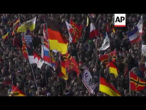 Anti-Muslim group stages demo in Dresden