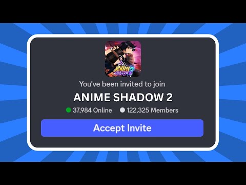 How to Join Roblox ANIME SHADOW 2 Discord Server – PC & Mobile