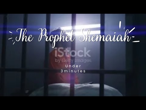 "The Prophet Shemaiah: God's Messenger to Kings and Nations"