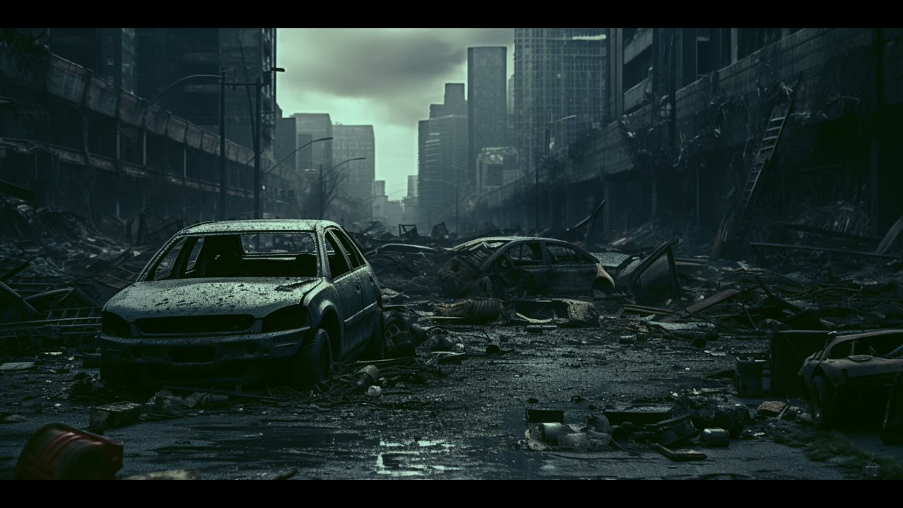 Post-Apocalyptic City Street Ambience | The Last Stand
