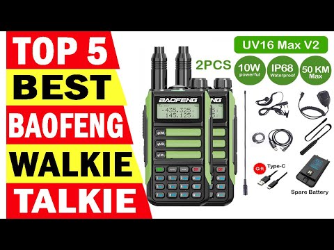 Top 5 Best Walkie Talkie In 2025
