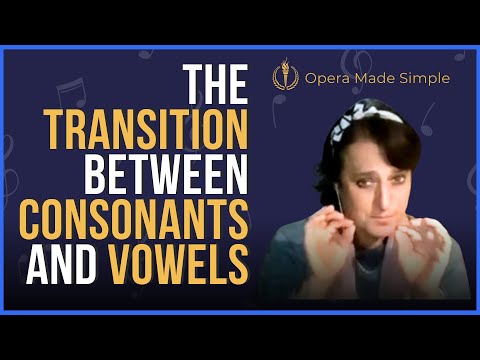 Work in progress.the transition between consonants and vowels.Singing lesson with Capucine Chiaudani