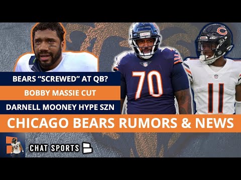 Chicago Bears Rumors: Bears “Screwed” At QB? Darnell Mooney Tyreek Hill Comparison? Bobby Massie Cut