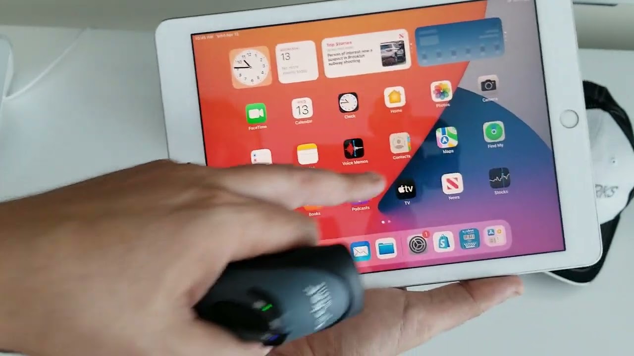 How to connect socket mobile bluetooth barcode scanner to use on shopify store with variable price