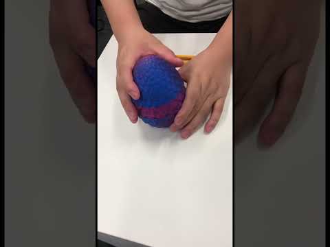 3D printed articulated crystal dragon in egg|Unboxing review