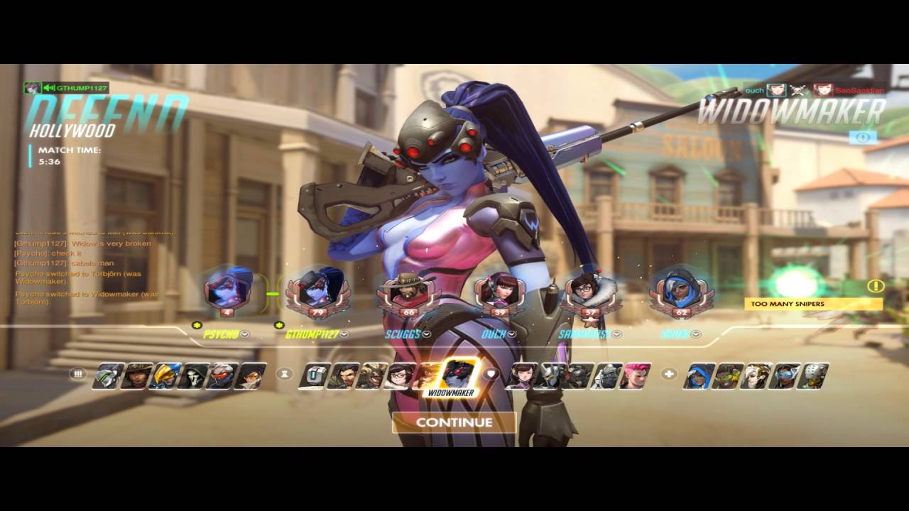 OVERWATCH GLITCH WITH WIDOWMAKER!!! Part 3