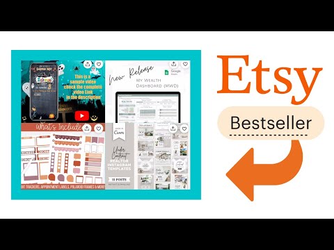 Etsy Bestseller Digital Product Ideas For October