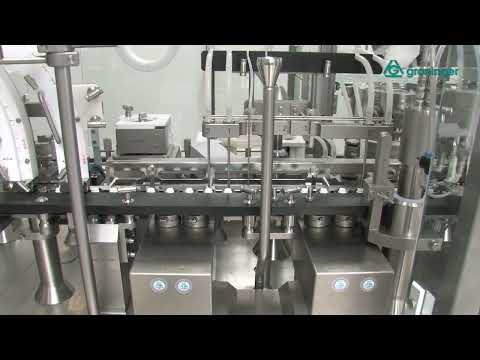 Groninger ZVB 2650 DSVG 4132 eye drop line, 7200 bottles/h