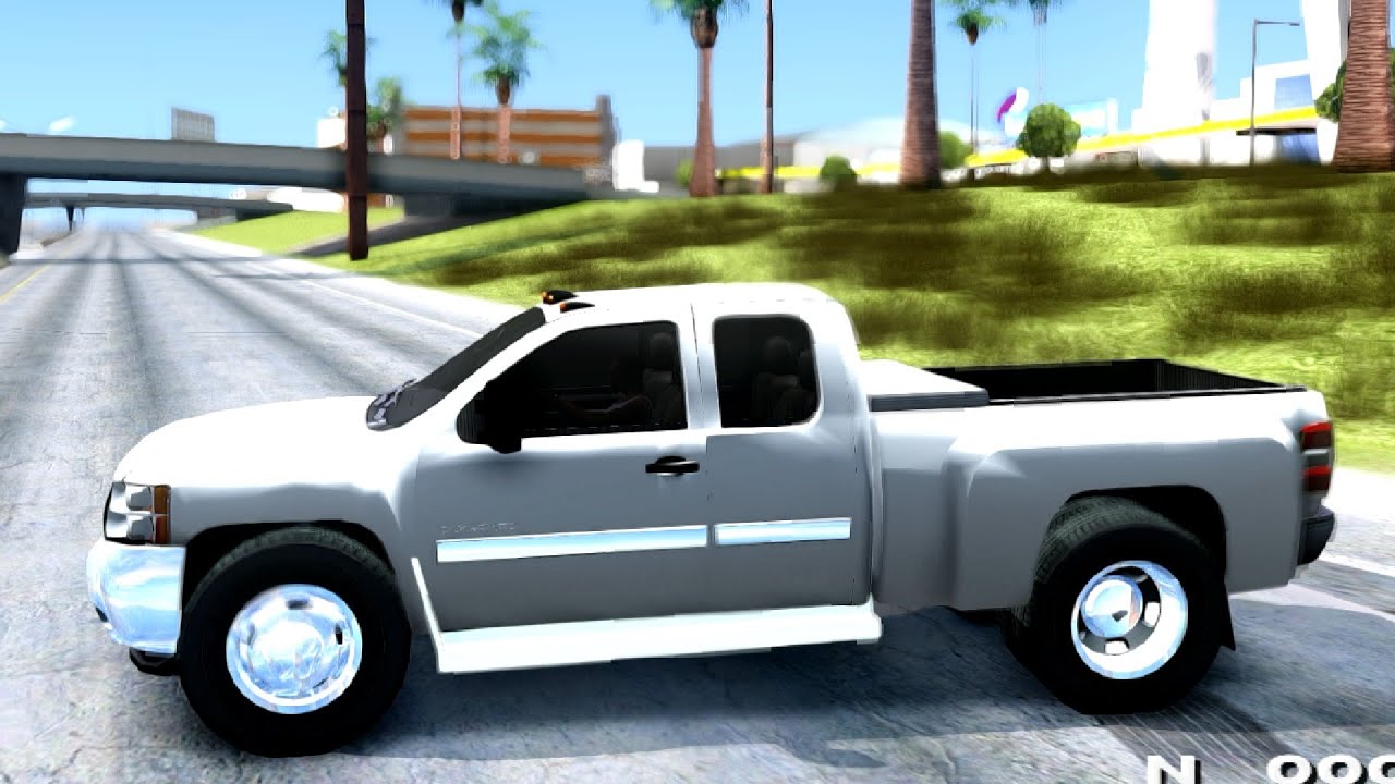 Chevrolet Silverado 3500 con Remolque - GTA: SA