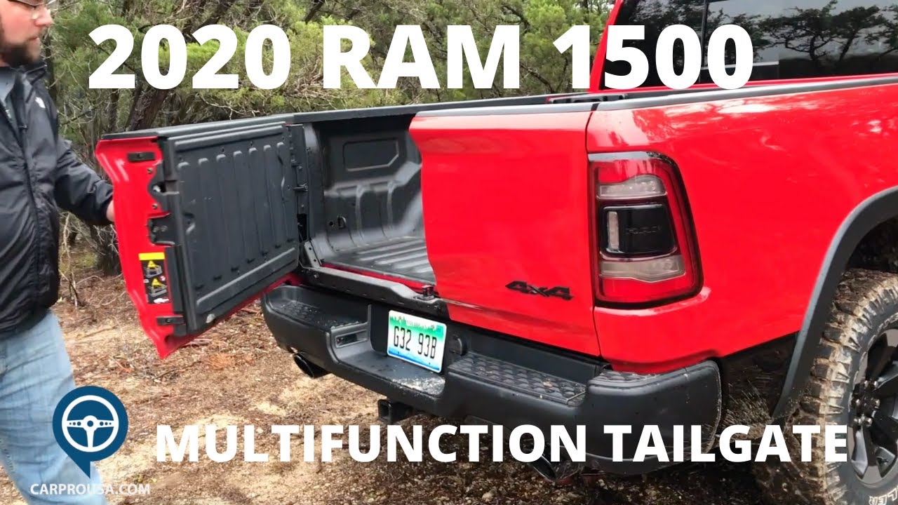 How It Works: 2020 Ram 1500 MultiFunction Tailgate