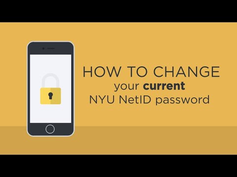 Changing Your Current NetID Password