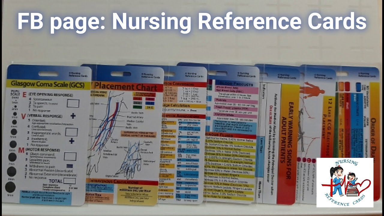 Nursing Reference Cards