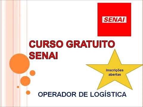 CURSO SENAI LOGÍSTICA GRATUITO