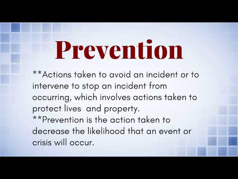 What Is The Difference Between Prevention, Mitigation, and Preparedness?
