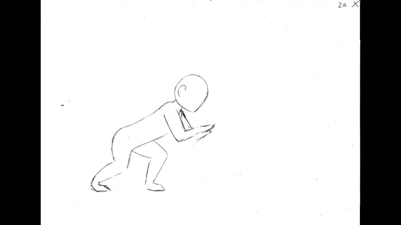 Tradition animation, barrel push frame test